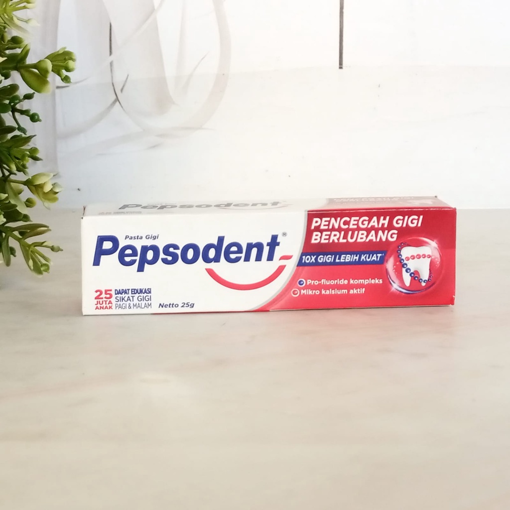 Pepsodent White Toothpaste 25 gr | Shopee Malaysia
