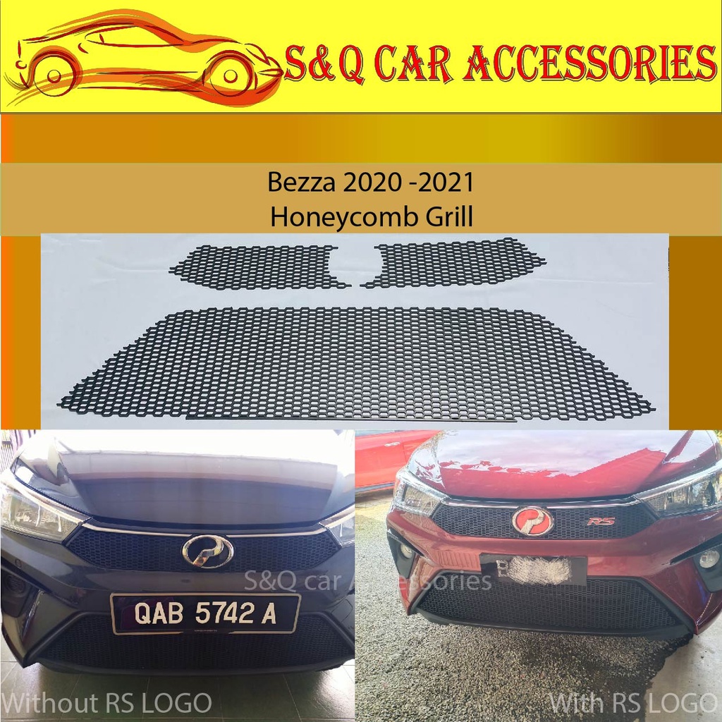 Perodua Bezza 2020-2023 Honeycomb Grill / Honeycomb | Shopee Malaysia