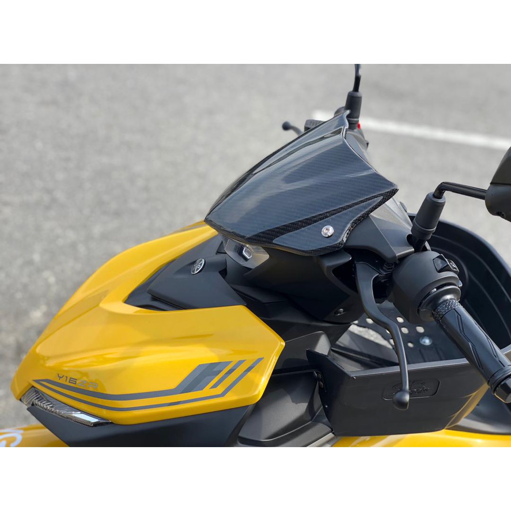 Picarbon Yamaha Y15 v2 Y16 Exciter 155 VVA Visor Carbon Fiber body kit ...