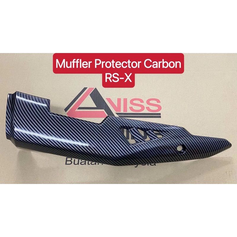(ONE SET ) HONDA RSX RS-X 150 MUFFLER PROTECTOR COVER EKZOS MUFFLER ...