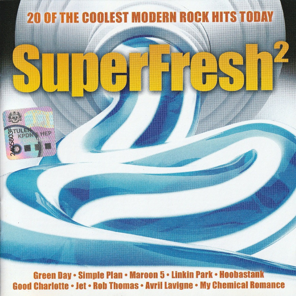 CD-R Various Artists - Super Fresh 2 (2005) feat. Green Day, Simple ...