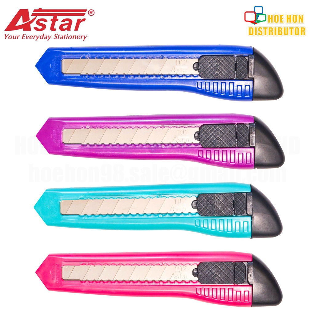 Astar Pen Knife / School Office Student Cutter / Pisau Pemotong D802 ...