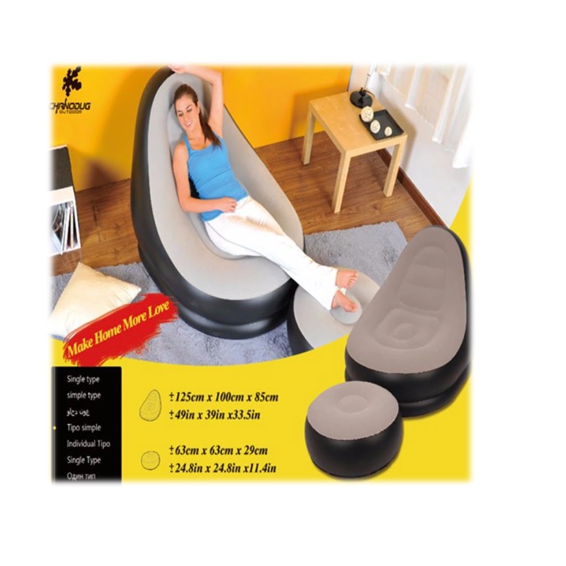 🔥BIG SET🔥 INTEX 68564 Ultra Lounger Inflatable Relaxing Air Chair Sofa ...