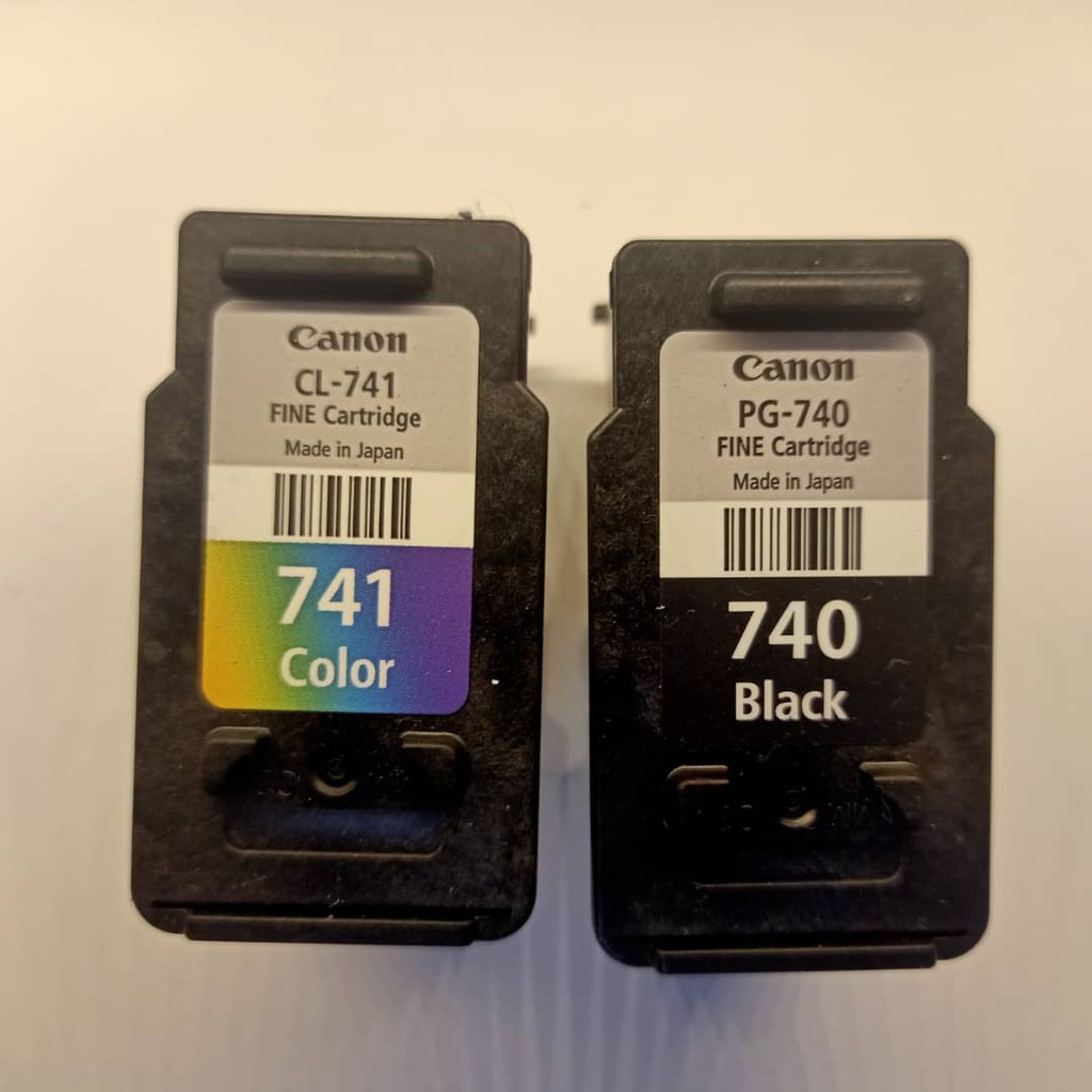 Original Empty ink Cartridge / Katrij Kosong Canon PG-740,CL-741 ...