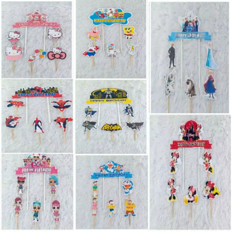 Tart Cake Decoration Cake Topper | Shopee Malaysia