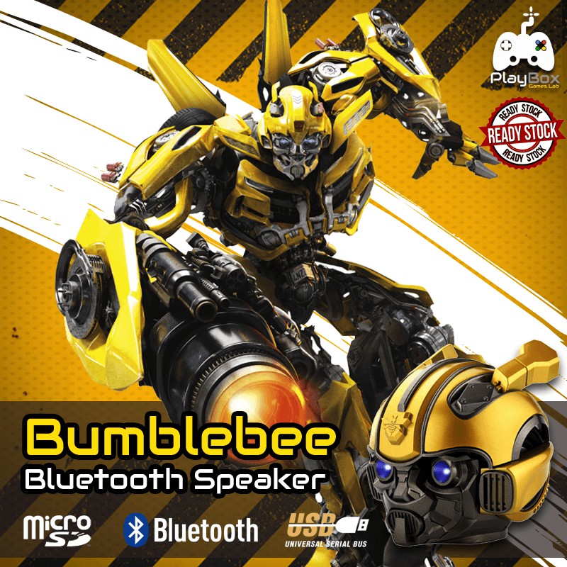 [Ready Stock]Bumblebee Bluetooth FM Radio Speaker Transformers ...