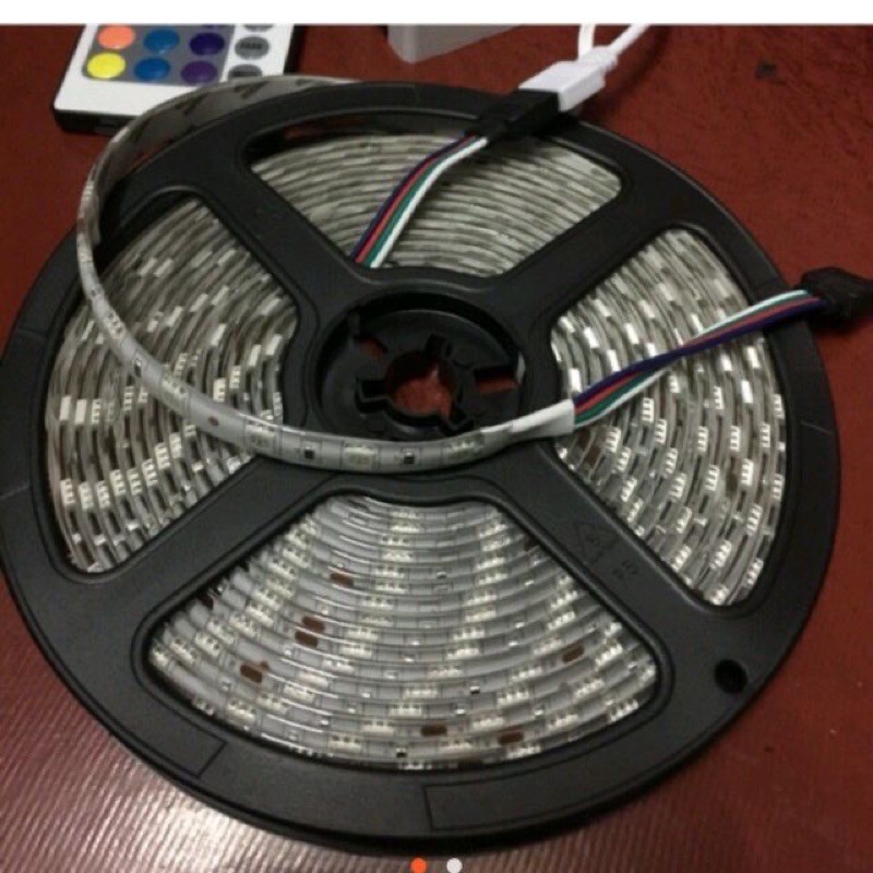 7-color Led Strip 5050 RGB Indoor 12V (5M Roll) | Shopee Malaysia