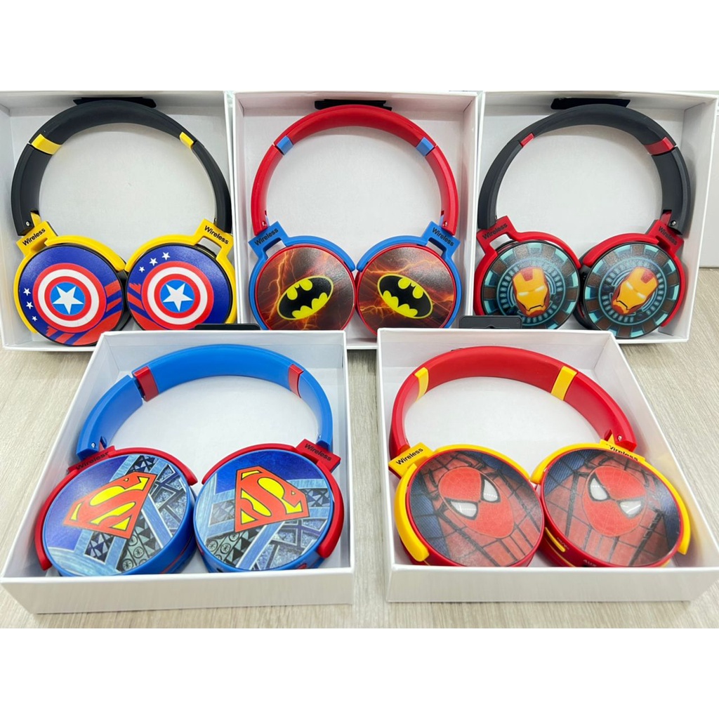 Cartoon design Stereo Wireless Bluetooth Headset With Microphone ...