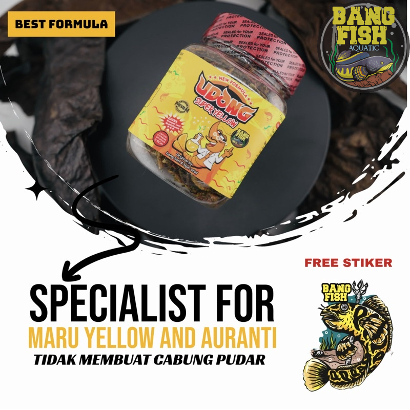 Shrimp SUPER YELLOW BANG FISH X FAJAR ARIEF ORIGINAL EXTRA SALMON ...