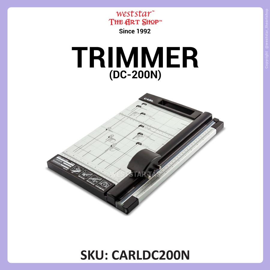 [Weststar TAS] Carl A4 Rotary Trimmer (DC-200N) | Shopee Malaysia