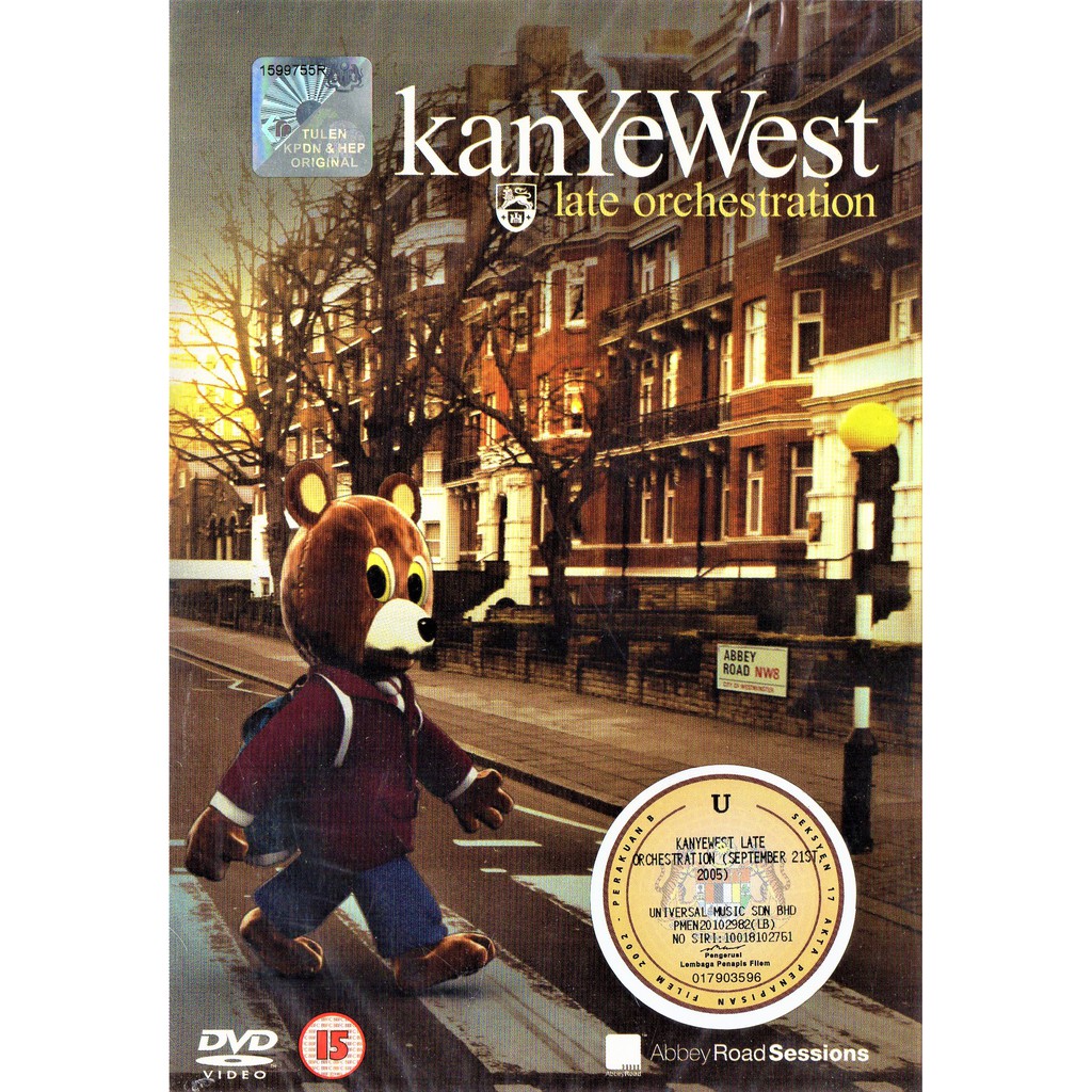 Kanye West - Late Orchestration ( DVD + Bonus Features ) | Shopee Malaysia