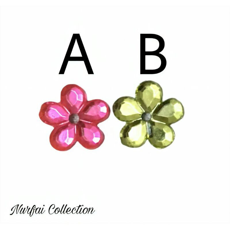 DIY Manik Bunga Craft - (1cm) READY STOCK 🌸 | Shopee Malaysia