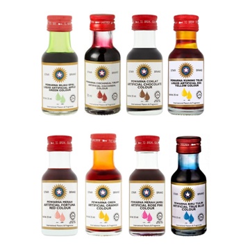 STAR BRAND FOOD COLOURING 25ML | Shopee Malaysia