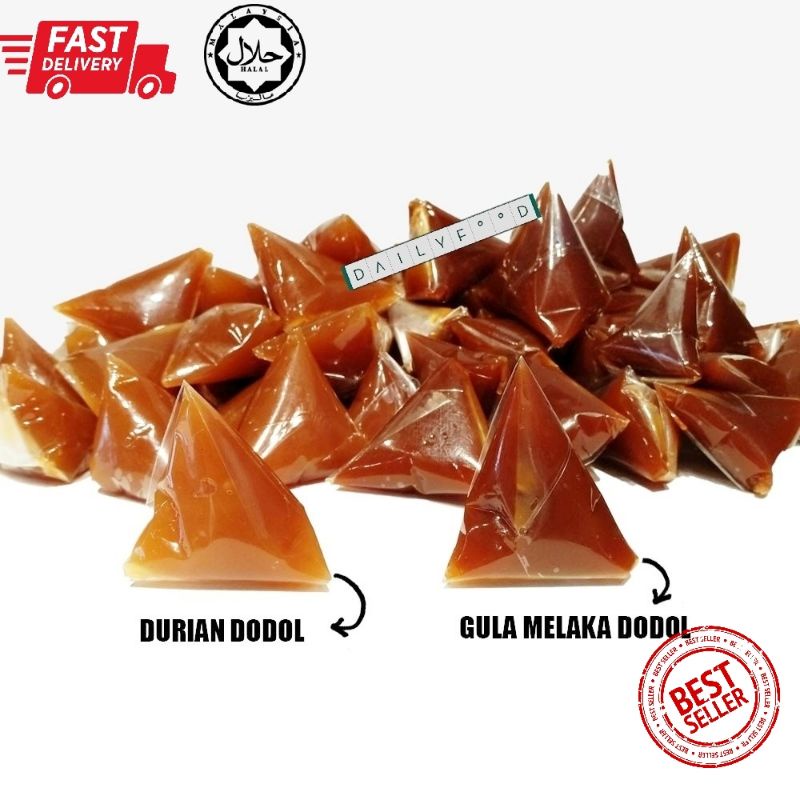 Dodol kuih traditinal/Dodol asli gula melaka/Dodol durian | Shopee Malaysia