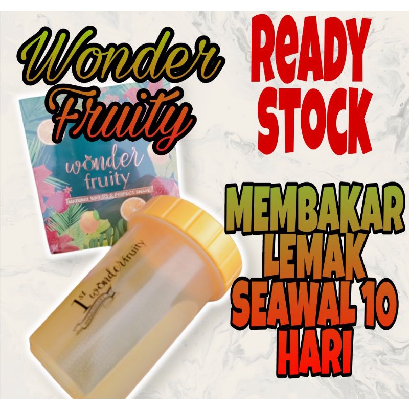 READY STOCK🔥🔥 WONDER FRUITY HQ ORIGINAL 1BOX (10pcs) +🎁 | Shopee Malaysia