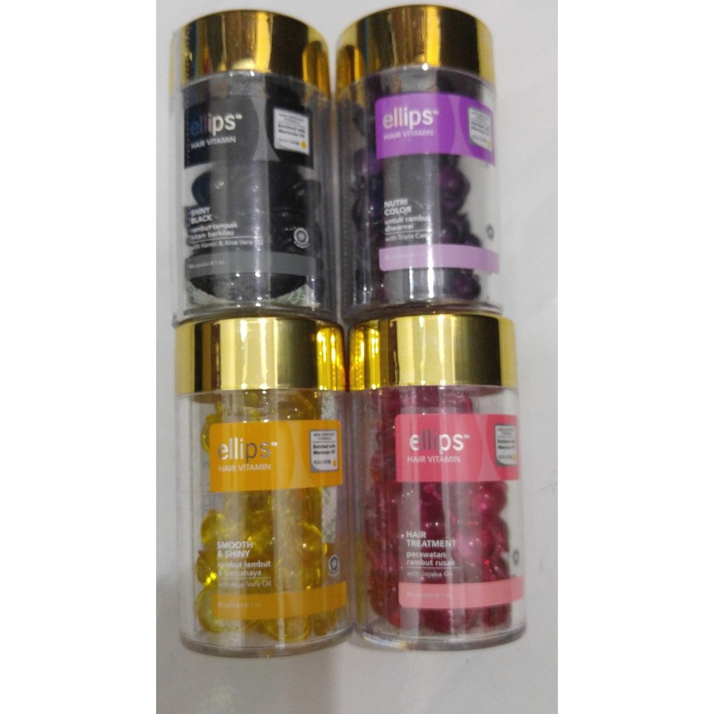 Ellipse Hair Vitamins Hair Vitamins (With Moroccan Oil) Bottle ...