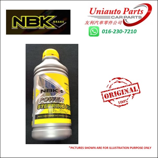 [SABAH, SARAWAK] NBK WHITE POWER STEERING FLUID (1L) | Shopee Malaysia
