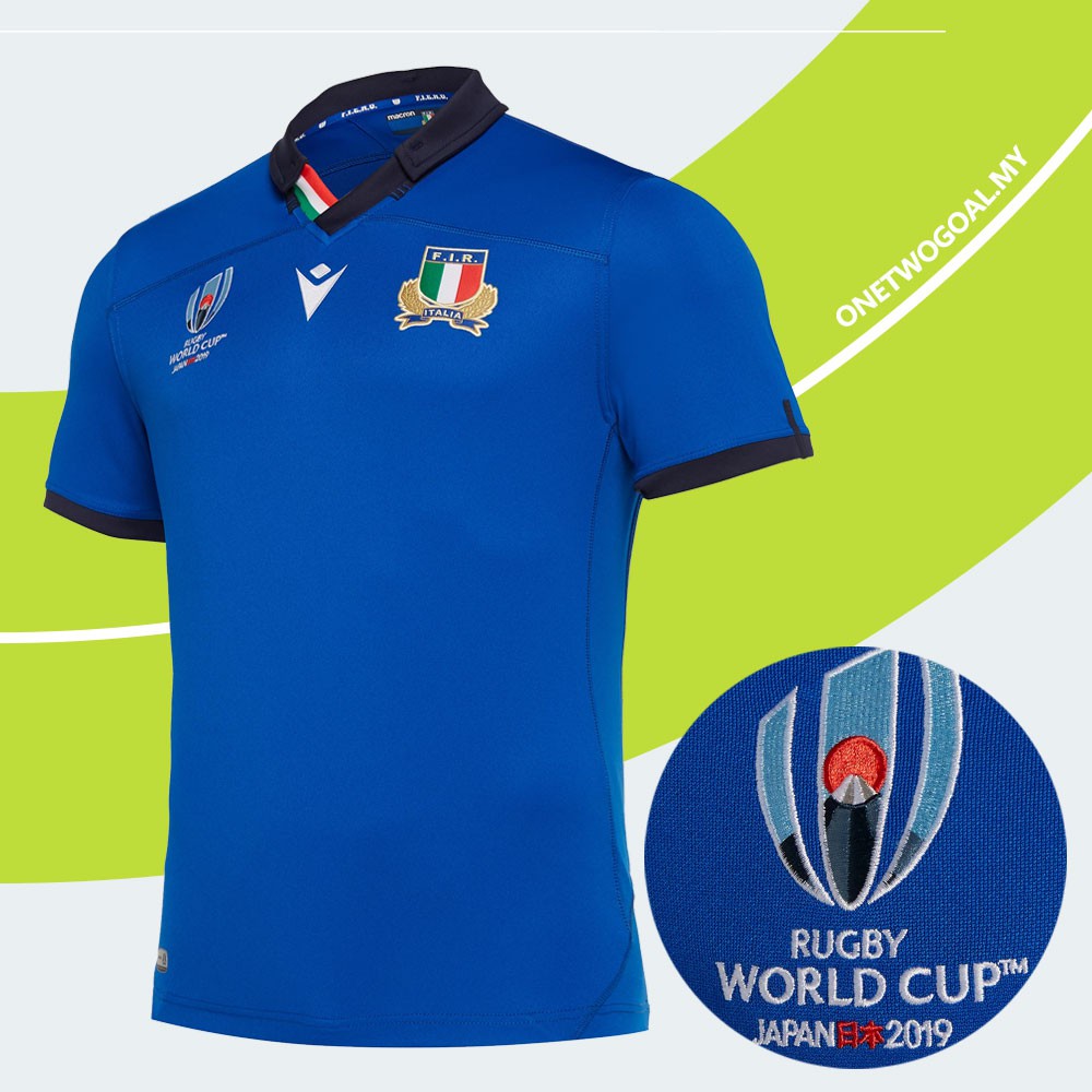 Italy Rugby Jersey 2019 Rugby World Cup Jersey ITALY RWC Home Rugby ...