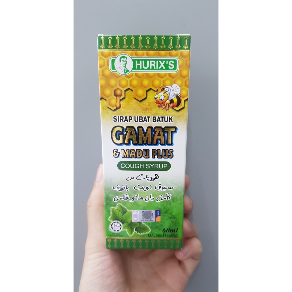 HURIX'S SIRAP UBAT BTK GAMAT&MADU PLUS 60ML | Shopee Malaysia
