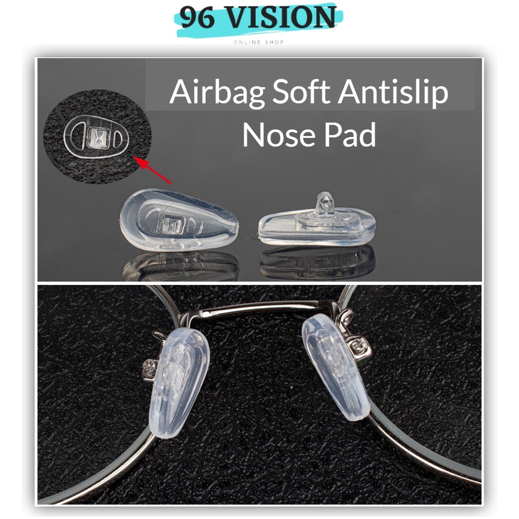 Airbag soft nose pad for glasses spectacle eyeglasses silicone nose ...