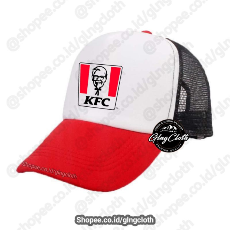 Kfc Trucker/Net Hat - KFC Hat | Shopee Malaysia