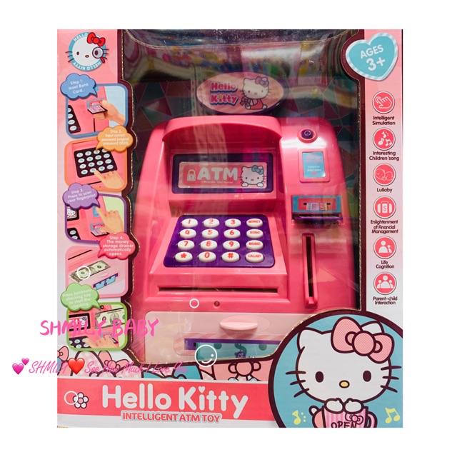 Frozen / Hello Kitty ATM and Cash Deposit Playset machine | Shopee Malaysia