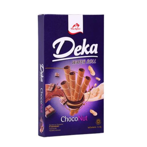 (Ready Snacks) Deka Wafer Roll Choco Nut/Choco Choco 45g | Shopee Malaysia