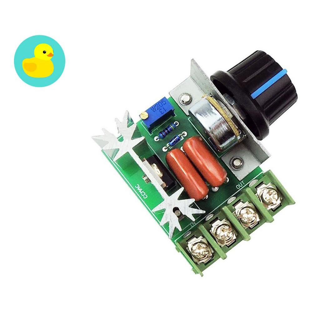 PWM AC Motor Speed LED Controller 2000W 50V - 220V | Shopee Malaysia