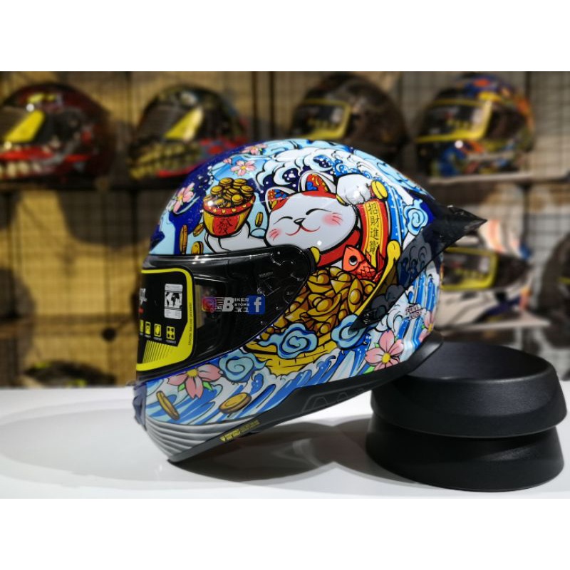 Original Motorax R50S Lucky Cat Full Face Helmet | Shopee Malaysia