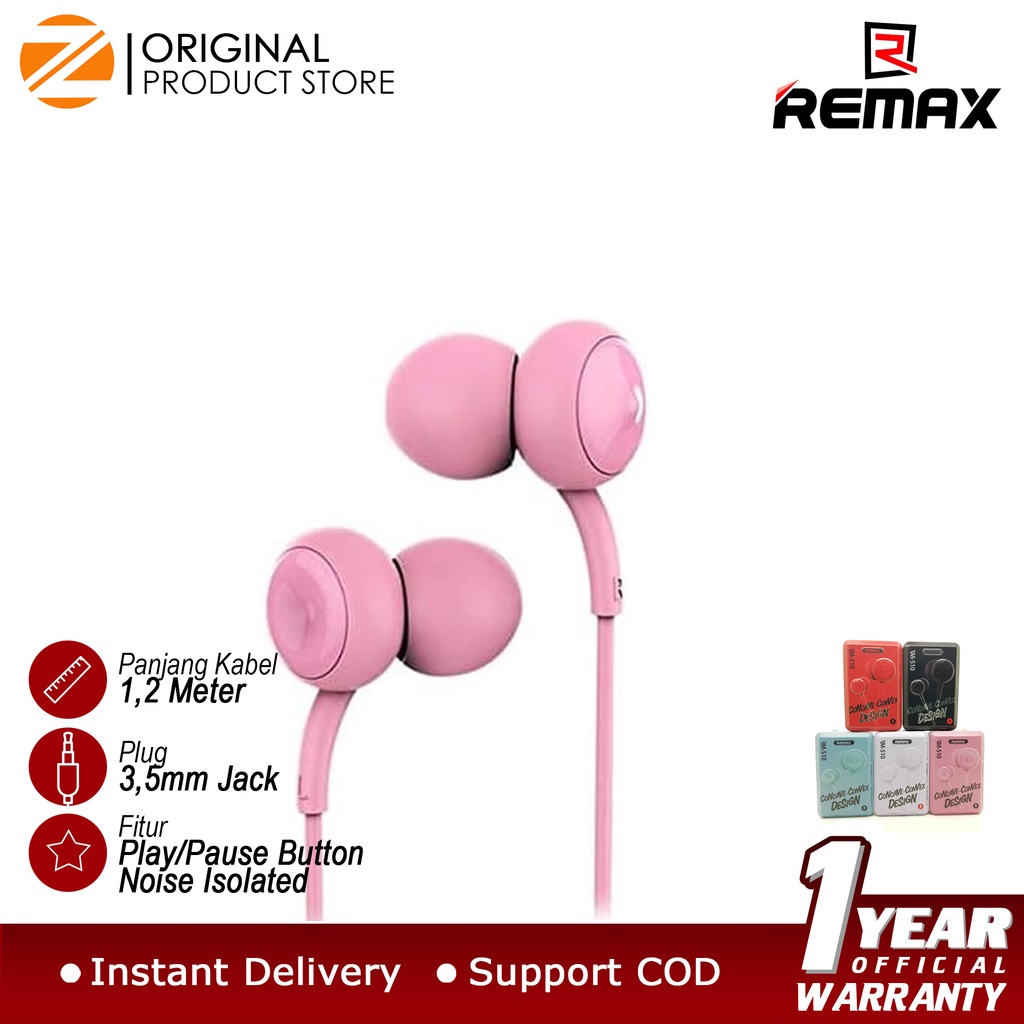 Remax RM-510 Concave Convex Earphones 1.2Meter HD Gaming Microphone ...