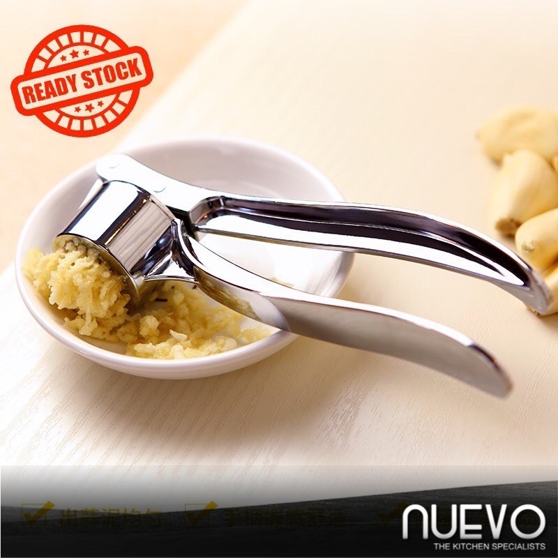 Stainless Steel Manual Zinc Garlic Press Crushed Garlic Mashed Garlic ...