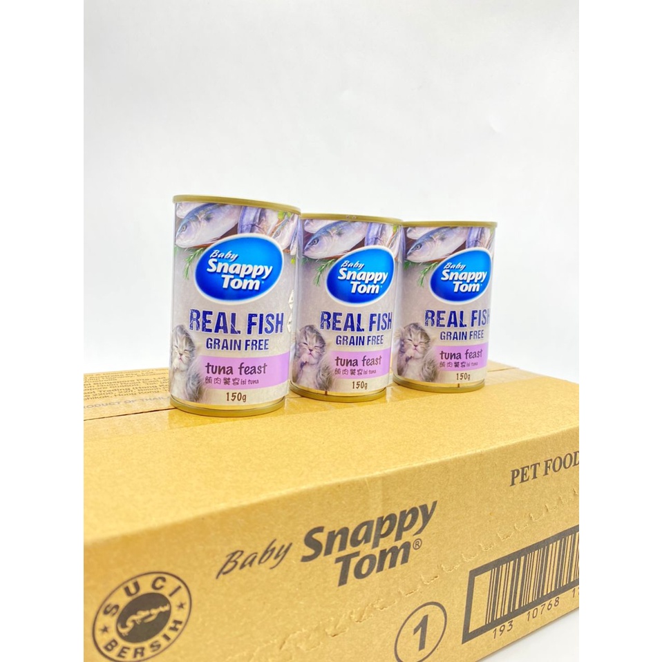(150g / 400g ) SNAPPY TOM Premium WET Cat Food | Shopee Malaysia