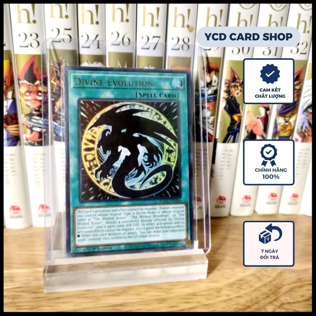 Genuine yugioh card Divine Evolution – Ultra Rare | Shopee Malaysia