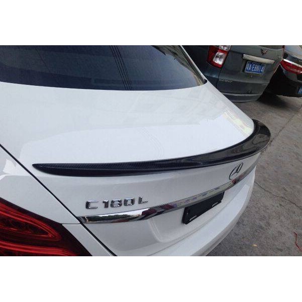 Mercedes benz w205 C43 C63 AMG RT Carbon fiber rear boot trunk ducktail ...