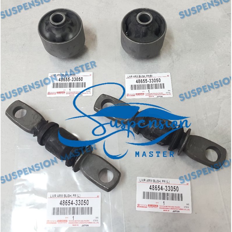4 IN1 SET -FRONT LOWER ARM BUSH - TOYOTA ESTIMA ACR30/MCR30 /ALPHARD ANH10/MNH10 /HARRIER ACU30 ...