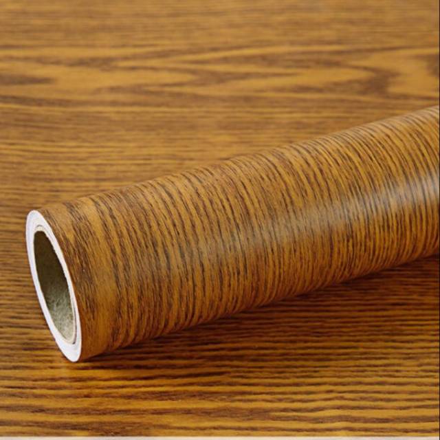 Light Brown Plywood Wallpaper 45cm x10M | Shopee Malaysia