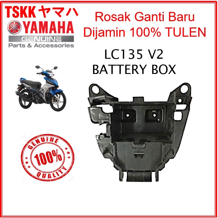 YAMAHA LC135 V2 V3 V4 Original Battery Box 55C-F177G-00 | Shopee Malaysia