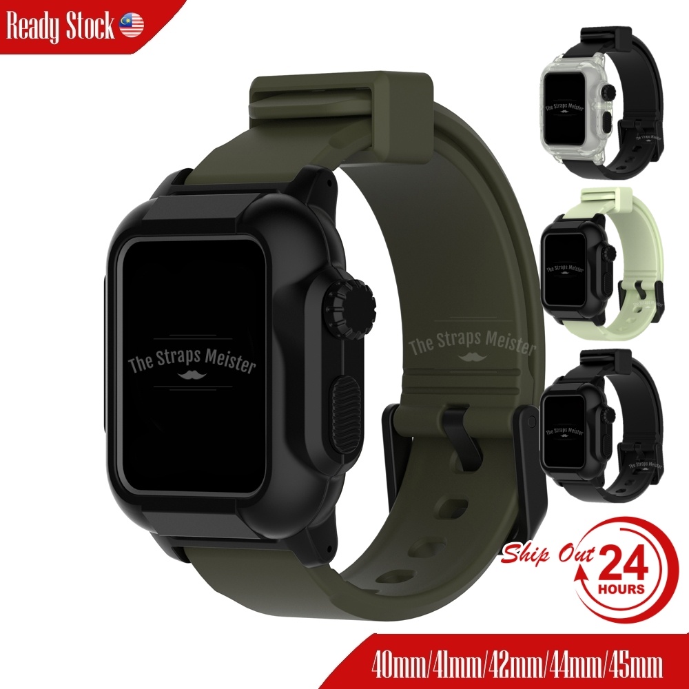 40mm 41mm 42mm 44mm 45mm iWatch Full Protection Waterproof Casing ...