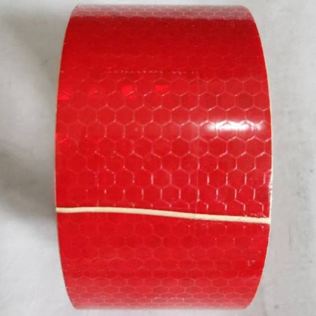 MERAH Red Box Car KIR Test Hologram Reflector Sticker Reflector Sticker ...