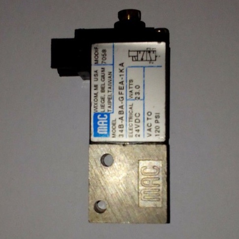 Solenoid valve MAC 34B-ABA-GFEA-1KA 3/2 way (23Watts) | Shopee Malaysia