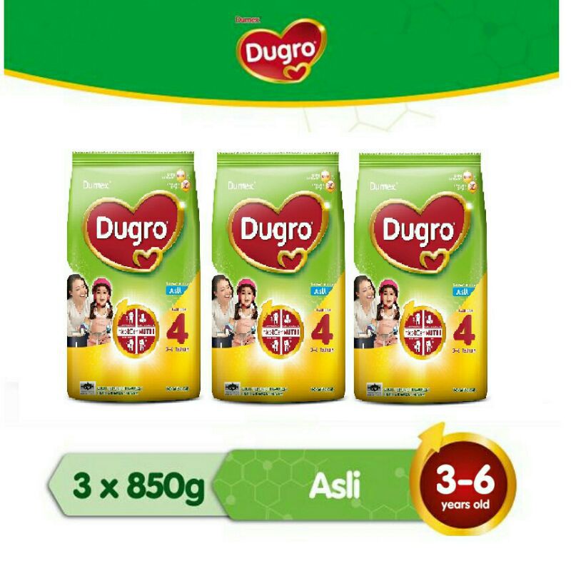 Dumex Dugro 4- Original (850g X 3pkts) | Shopee Malaysia