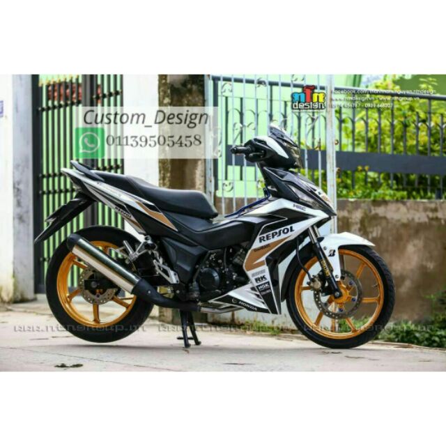 Honda RS150 Winner Repsol Custom Design | Shopee Malaysia