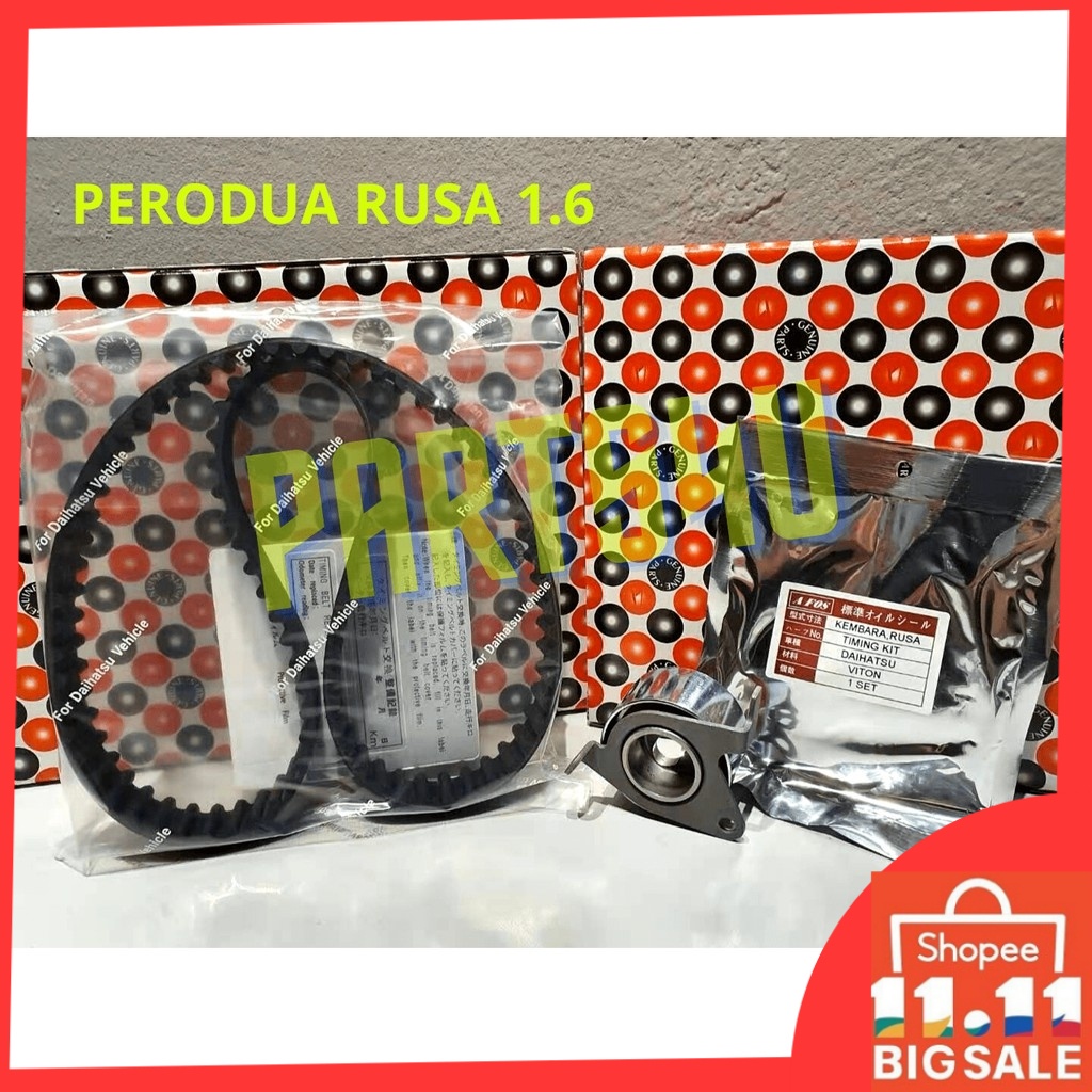 PERODUA RUSA 1.6, KEMBARA 1.5, DAIHATSU FEROZA 16V F300 TIMING BELT KIT ...
