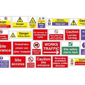 Fully Customised Industrial construction safety sticker/label | Shopee ...