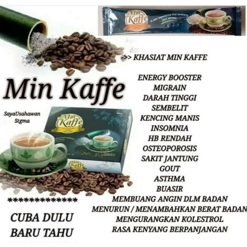 MINCAFE *KOPI GARAM BULUH* 100%ORI | Shopee Malaysia