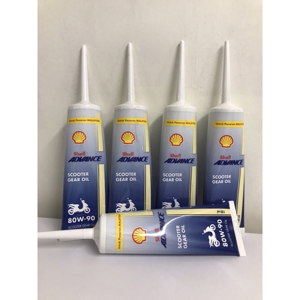 SHELL ADVANCE SCOOTER GEAR OIL 80W-90 120ml | Shopee Malaysia