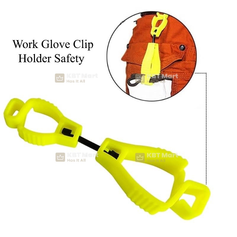 [ 1 UNIT ] Work Glove Clip Keep Holder Safety Clips Bracket Klip Hanger ...