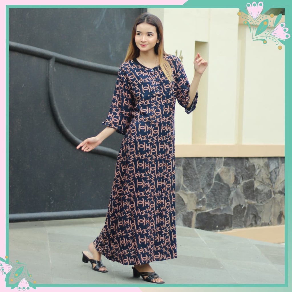 Modern BATIK DRESS | Marcela Long BATIK Dress | Shopee Malaysia