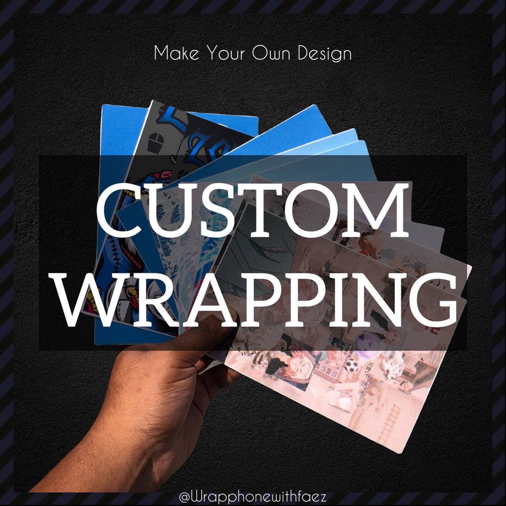 🔥CUSTOM WRAPPING 🔥 PHONE/ANDROID STICKER WRAP PHONE | Shopee Malaysia