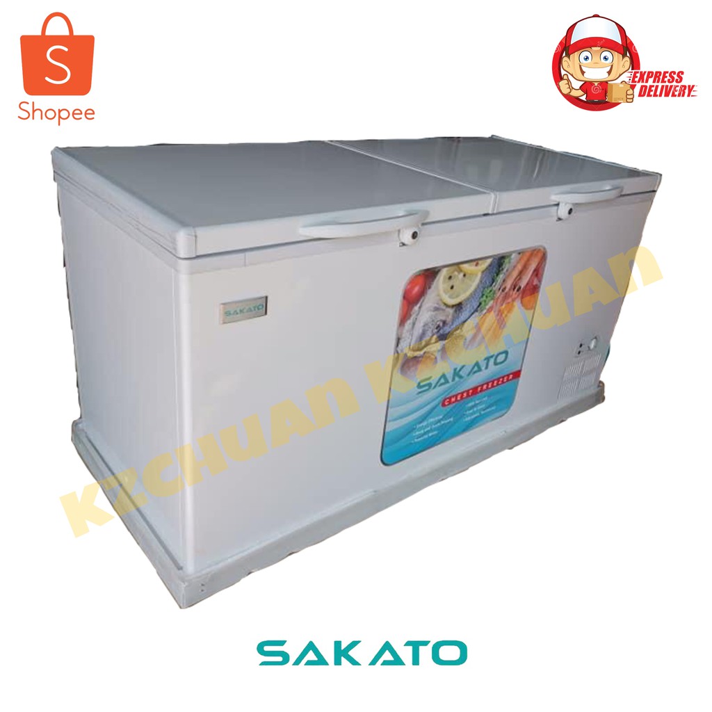 BRAND NEW SAKATO CHEST FREEZER 600 LITERS | Shopee Malaysia